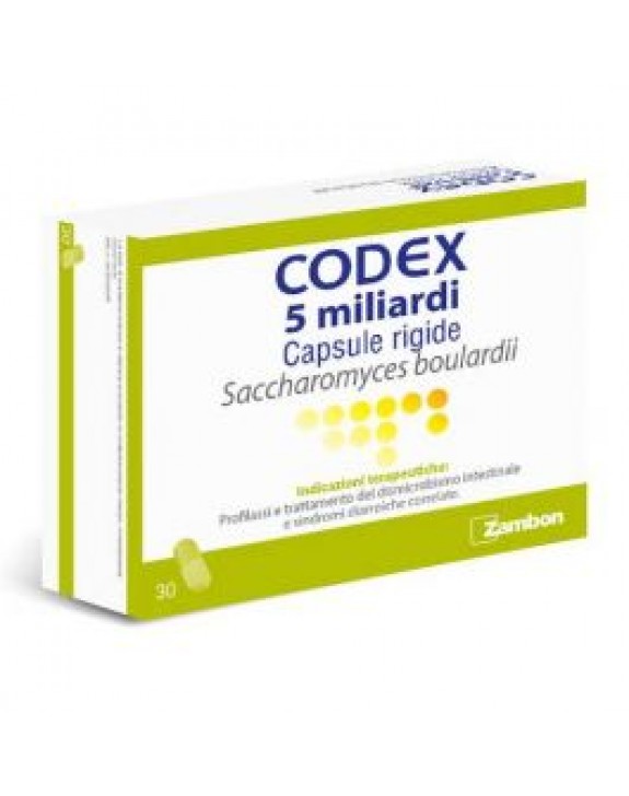 CODEX*30 cps 5 mld 250 mg